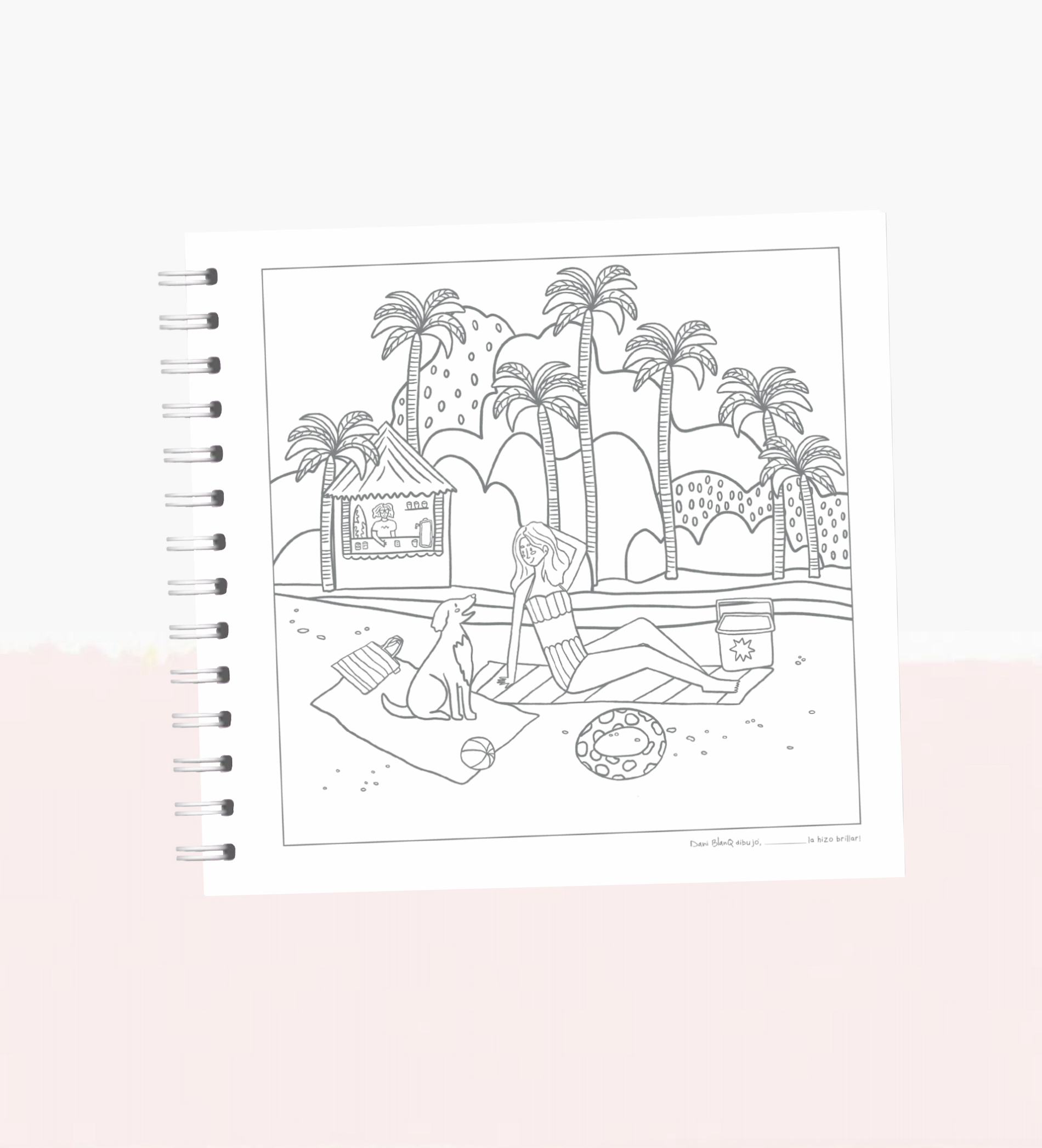 Coloring Book Hello Summer! – Dani BlanQ