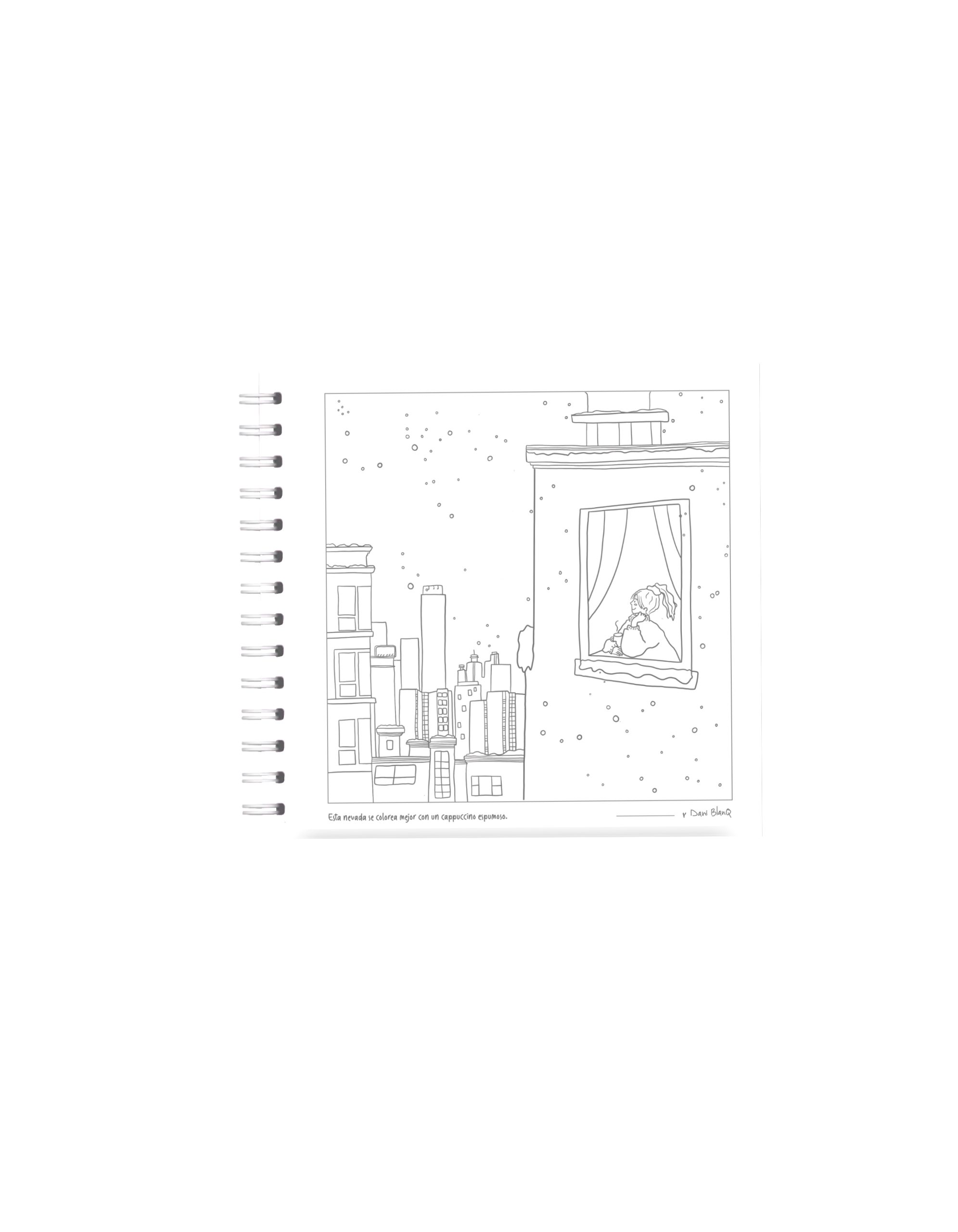 Coloring Book Color the Winter – Dani BlanQ